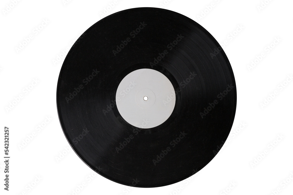vinyl record 12'' realistic photography, isolated png on transparent ...