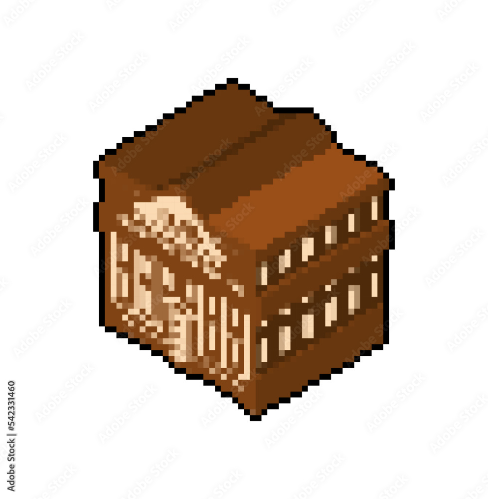 Bank building pixel art. 8 bit building Vector illustration Stock ...