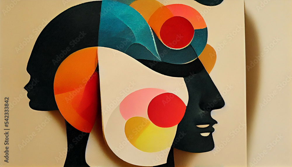 Mental States Collage Aesthetic Imagination Creativity Thought