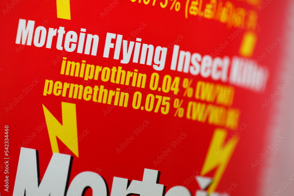 sri lanka, Colombo,2020. Mortein flying insect killer spray design can ...