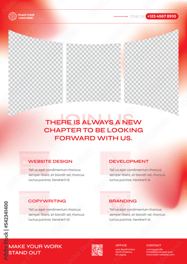 Below The Line (BTL) A4 Campaign Poster, Flyer, Brochures, or any other ...