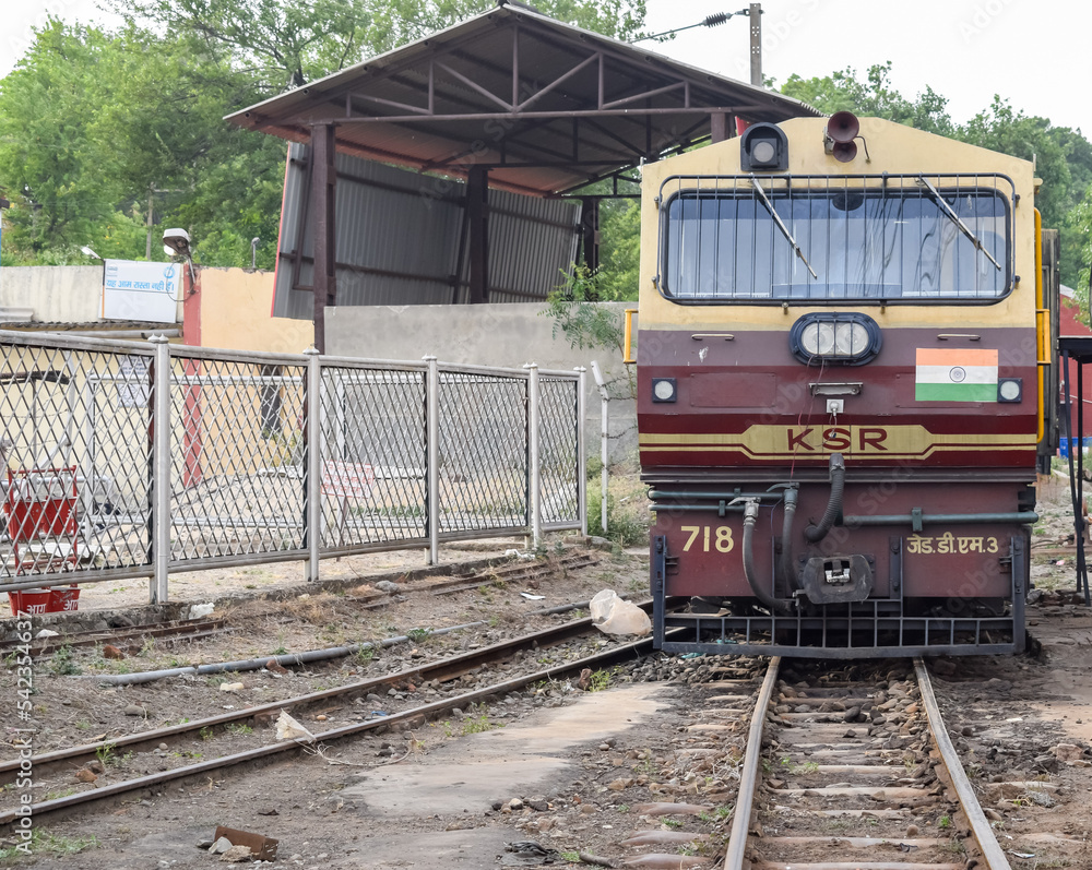 Indian Diesel Engine Train