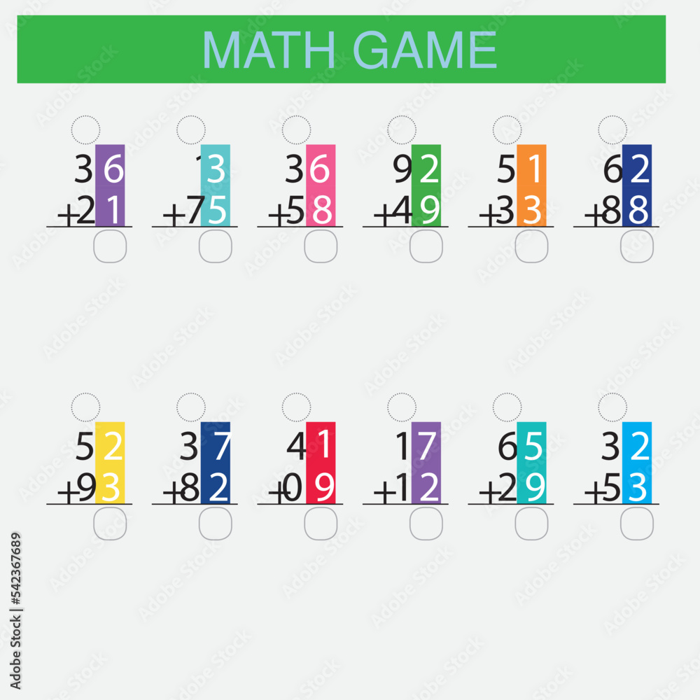 Worksheet. Mathematical puzzle game. Learning mathematics, tasks for ...