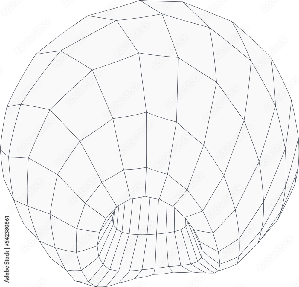 3d geometric shapes set. Wireframe vector figures. Stock Vector | Adobe ...