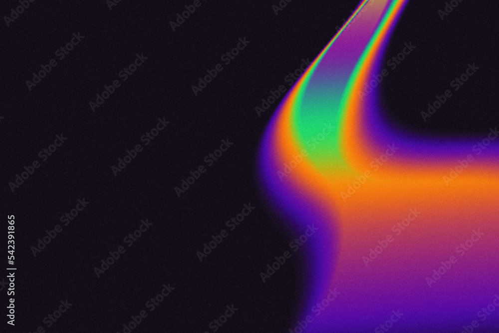 gasoline rainbow, fuel leak abstract concept design, gradient ...