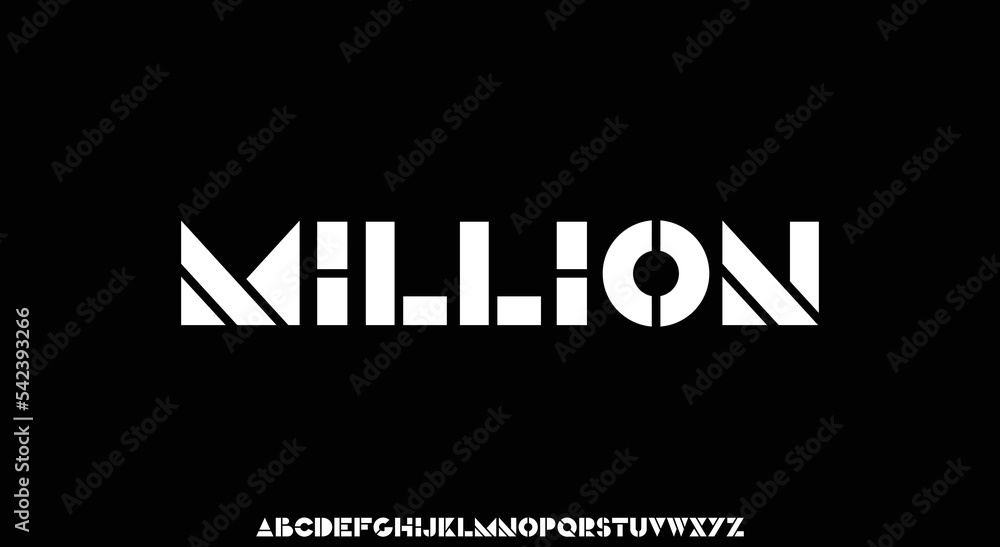 MILLION Unique and Minimal TECH Letter set for your new startup ...