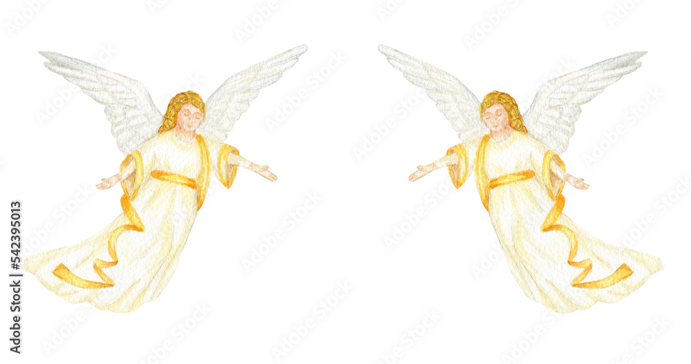 Angels Background For Invitations