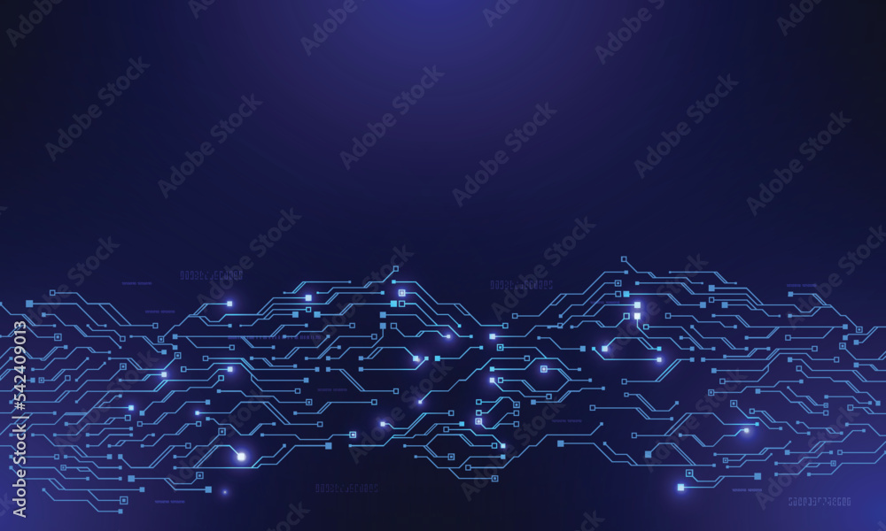 Circuit board texture background design. Waves flow. Quantum explosion ...