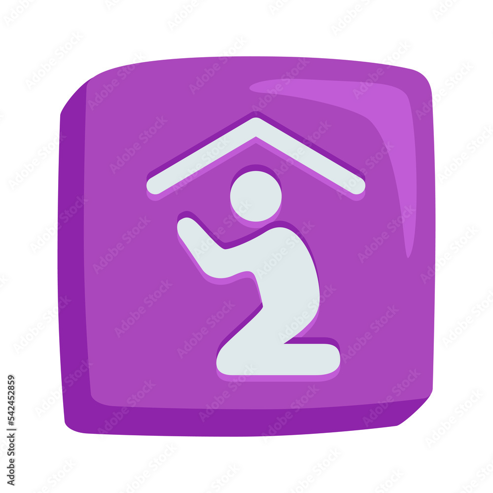 Religious Building Sign Emoji Icon Illustration. Pray Vector Symbol ...