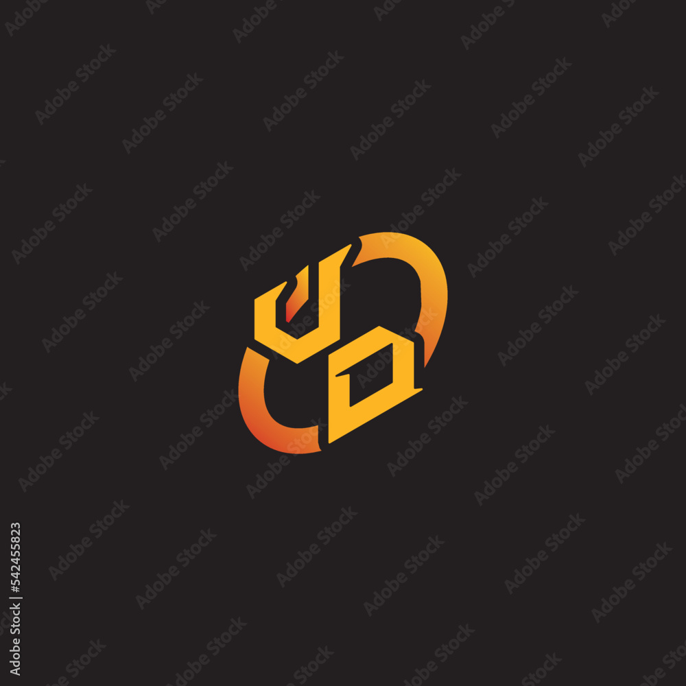 DV initial Design abstract esports logo for twitch and youtube ideas ...