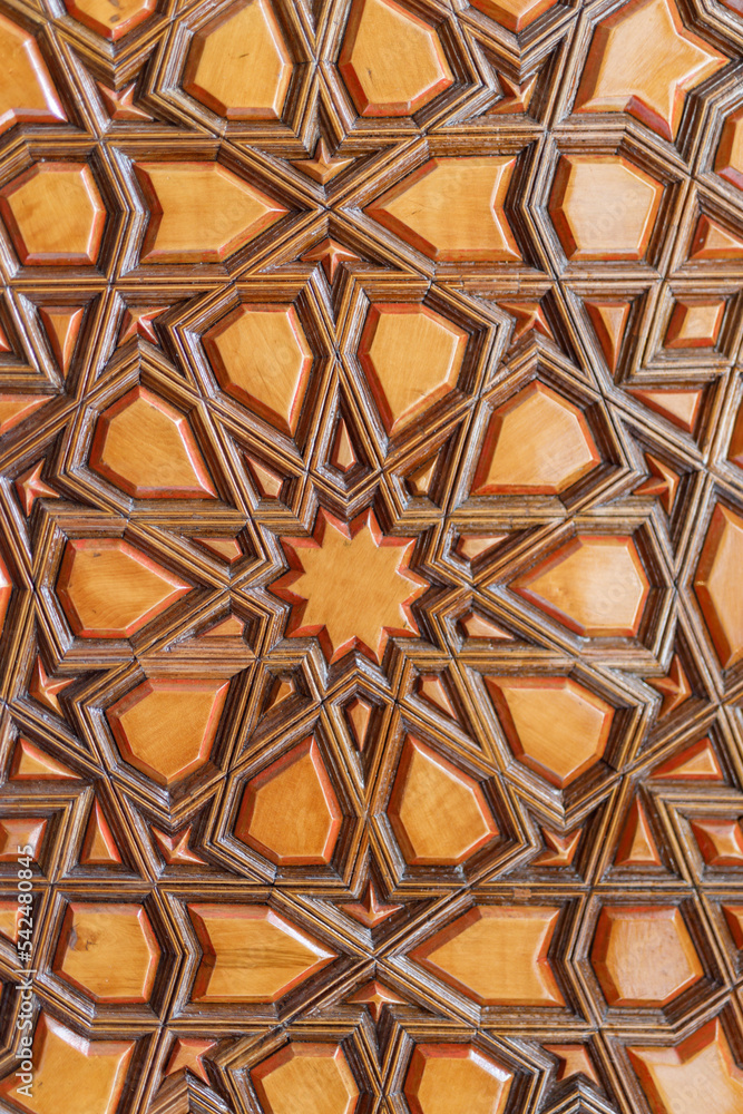 Foto de Photograph of medieval era islamic patterns in a Turkish ...