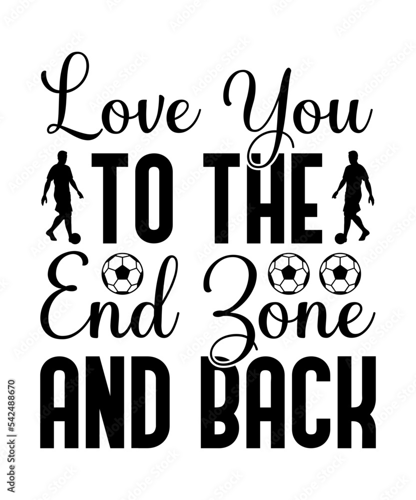 Vetor de Football SVG Bundle, Football svg Files, sports svg bundle ...