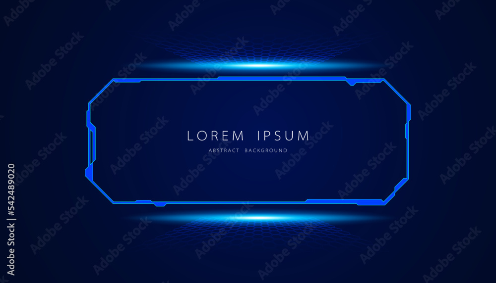 abstract technology ui futuristic concept hud interface hologram copy ...