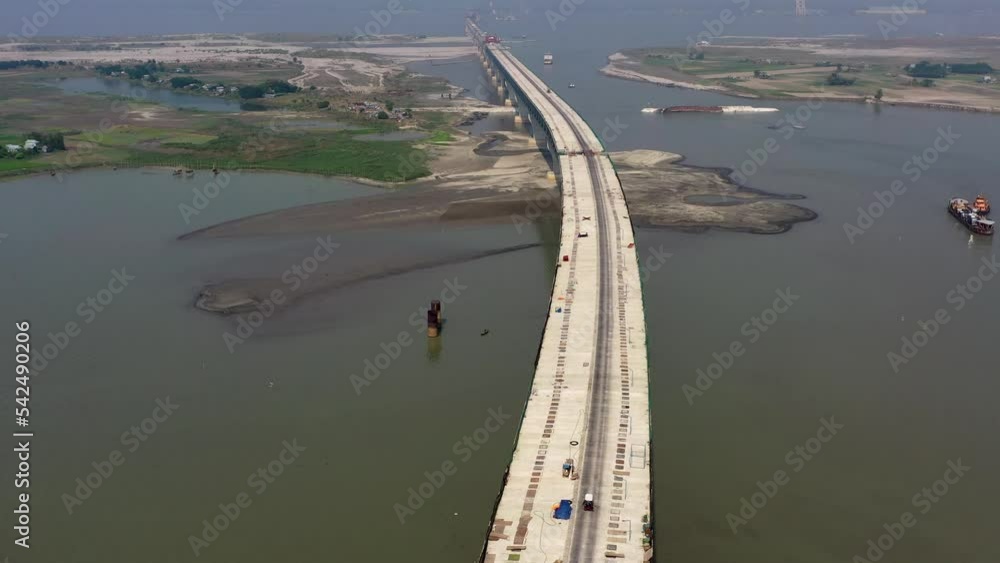 The Padma Multipurpose Bridge, commonly known as the Padma Bridge, is a ...