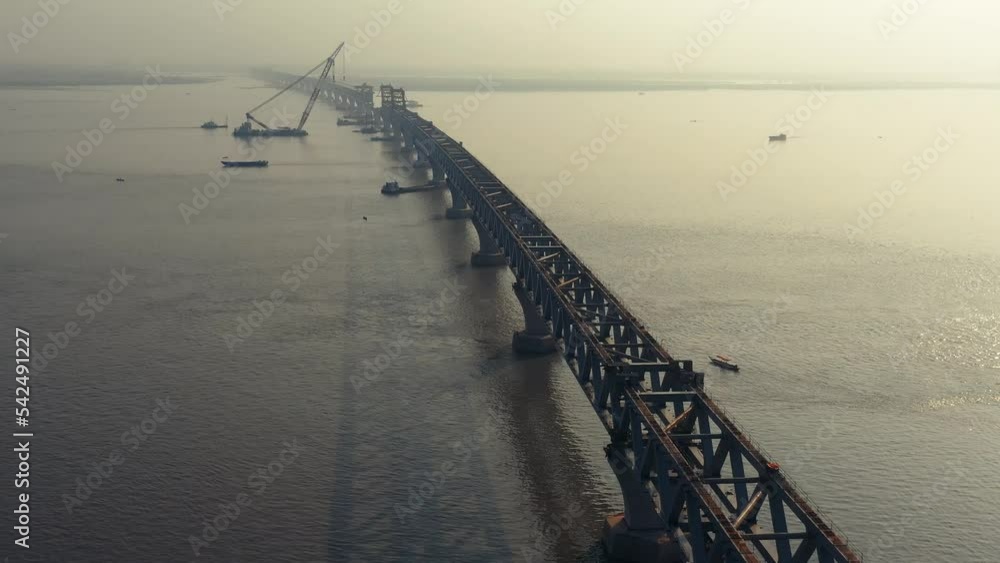 The Padma Multipurpose Bridge, commonly known as the Padma Bridge, is a ...