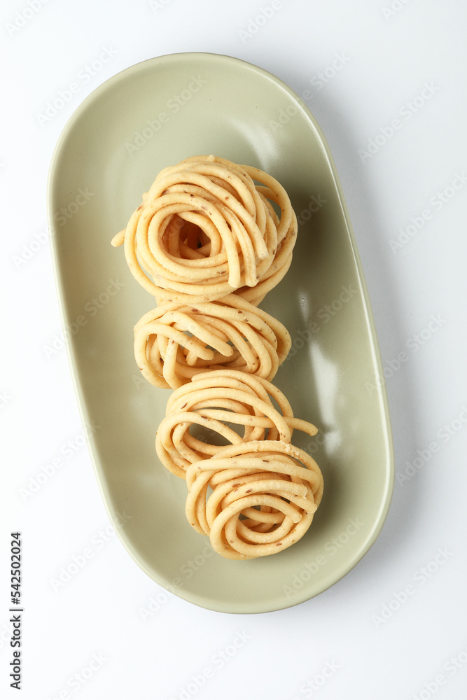 Murukku is a savoury snack popular in south India and Sri Lanka ...