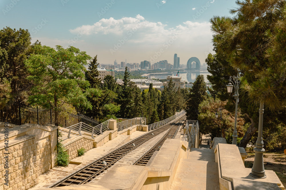 Baku Flame Towers is the tallest skyscraper in Baku, Azerbaijan ...