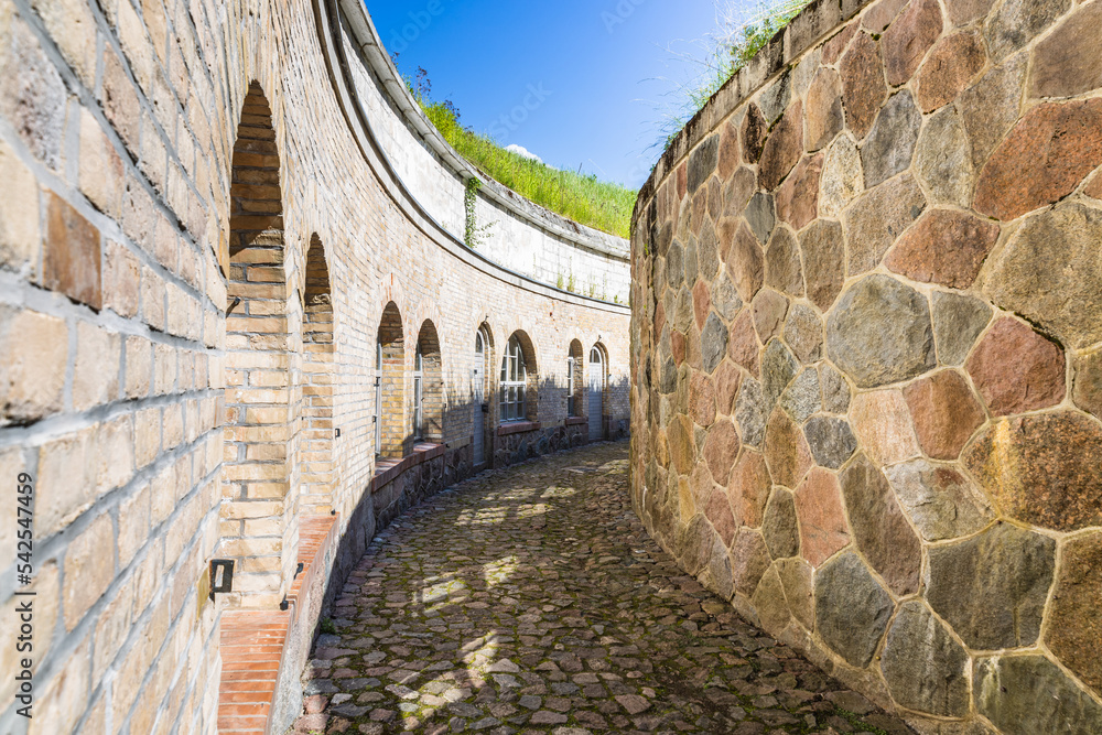 Boyen Fortress. Former Prussian fortress used during WWI and WWII Stock ...