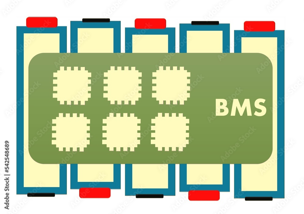 Battery management system BMS for lithium-ion (Li-ion) batteries used ...