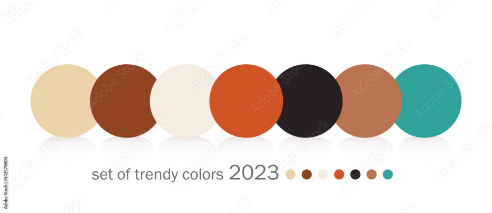 Trendy color palette materials, color schemes, color charts, color ...