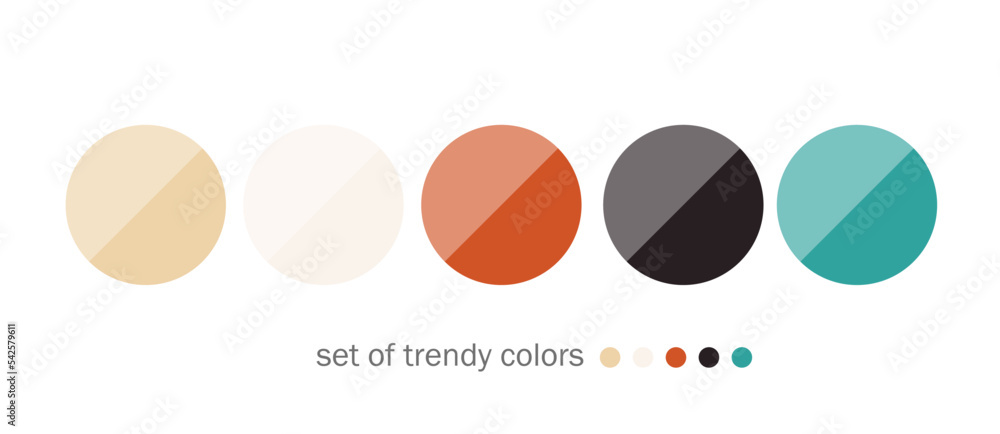 Trendy color palette materials, color schemes, color charts, color ...
