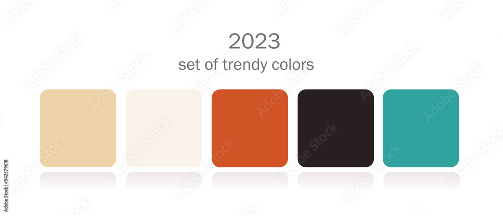 Trendy color palette materials, color schemes, color charts, color ...