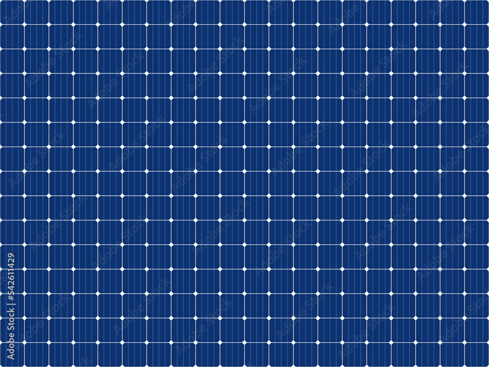 Solar panel grid seamless pattern. Sun electric battery texture. Solar ...