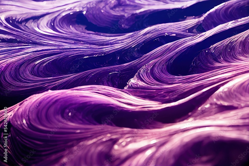 Abstract wavy background luxury violet liquid silky texture. Artistic ...