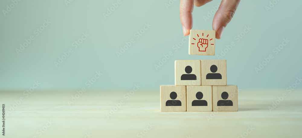 Culture of empowerment concept. Winning, success and life goals. Ways ...