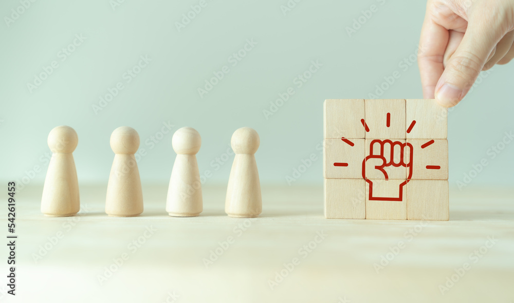 Culture of empowerment concept. Winning, success and life goals. Ways ...