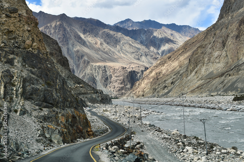 Hunder to Tyakshi, Nubra Valley, Ladakh (India) Also known as Takshi is ...