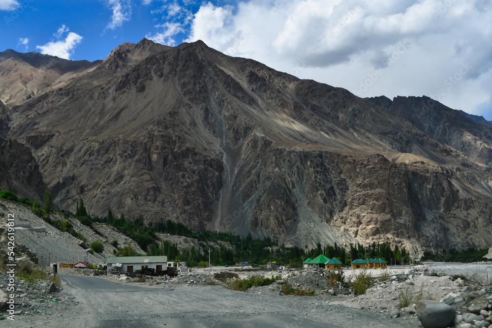 Hunder to Tyakshi, Nubra Valley, Ladakh (India) Also known as Takshi is ...