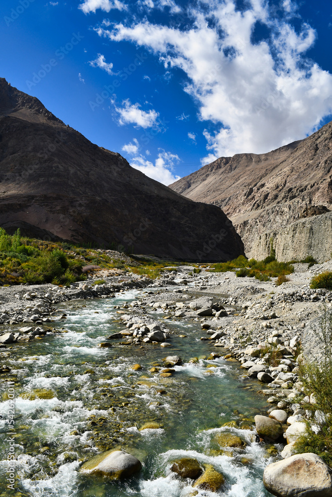 Hunder to Tyakshi, Nubra Valley, Ladakh (India) Also known as Takshi is ...