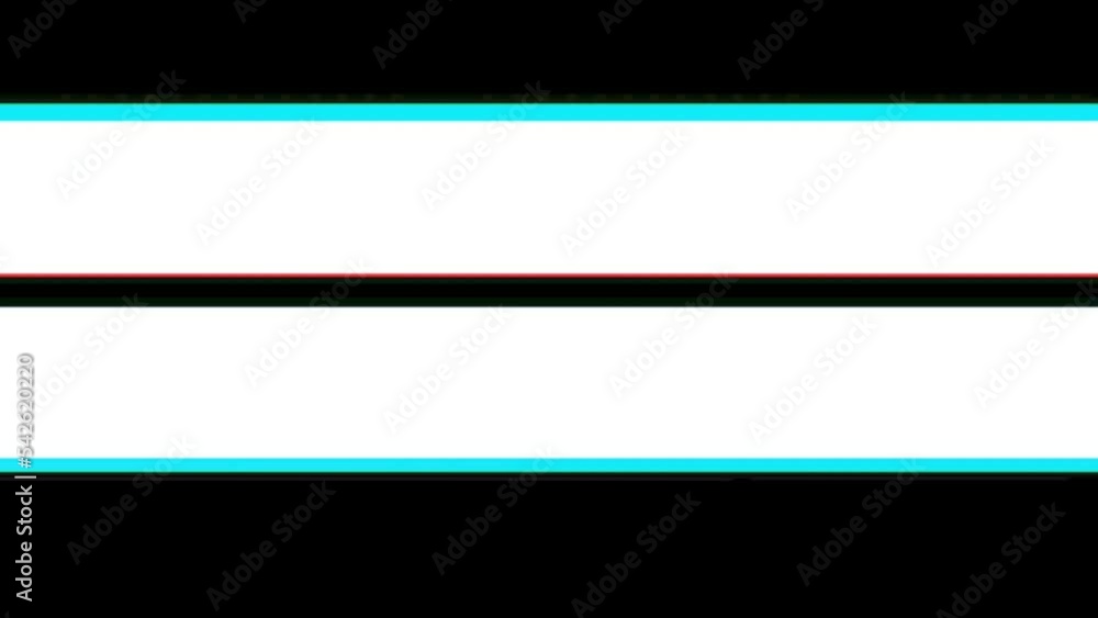 Glitch noise static television VFX pack. Visual video effects stripes ...