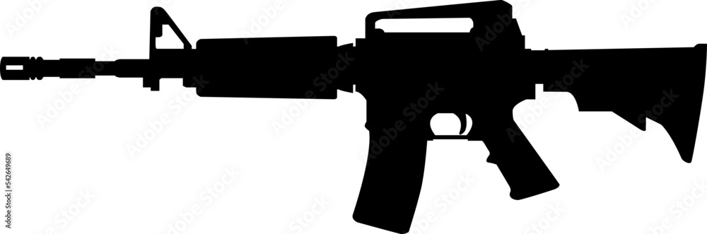 M16 PNG , cut file, SVG , Cricut, Silhouette , Eps, Graphics, Vector, T ...