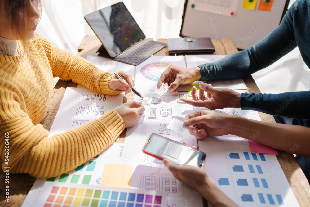 A UX design team is a confluence of user research, UX, UI design with ...