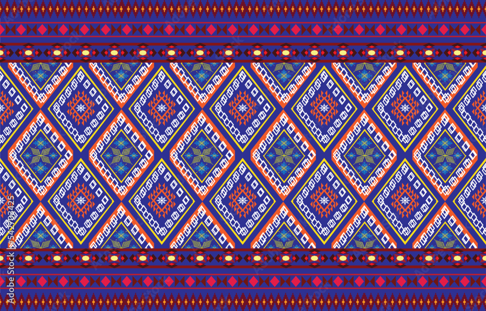 Gypsy pattern tribal ethnic motifs geometric seamless background ...