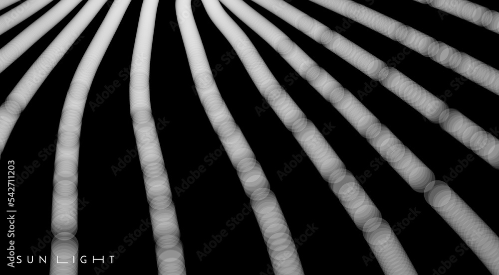 Power energy with glow effect. Dynamic composition of bright lines ...