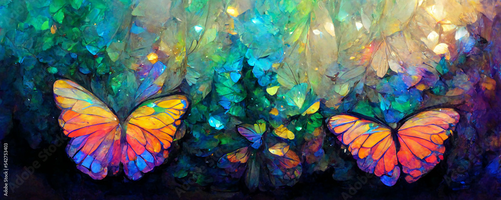 Abstract Fairy Painting
