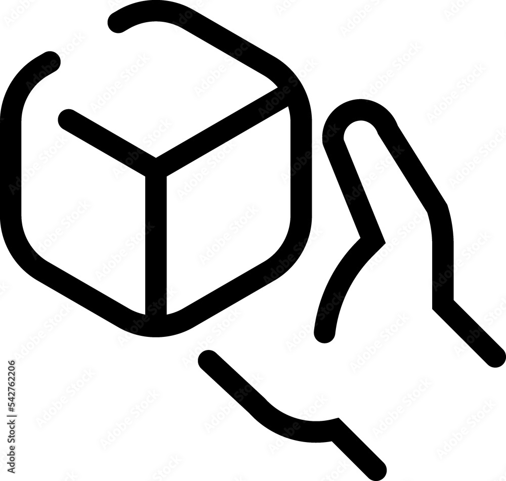 Delivery, box, parcel line icon. Stock Illustration | Adobe Stock