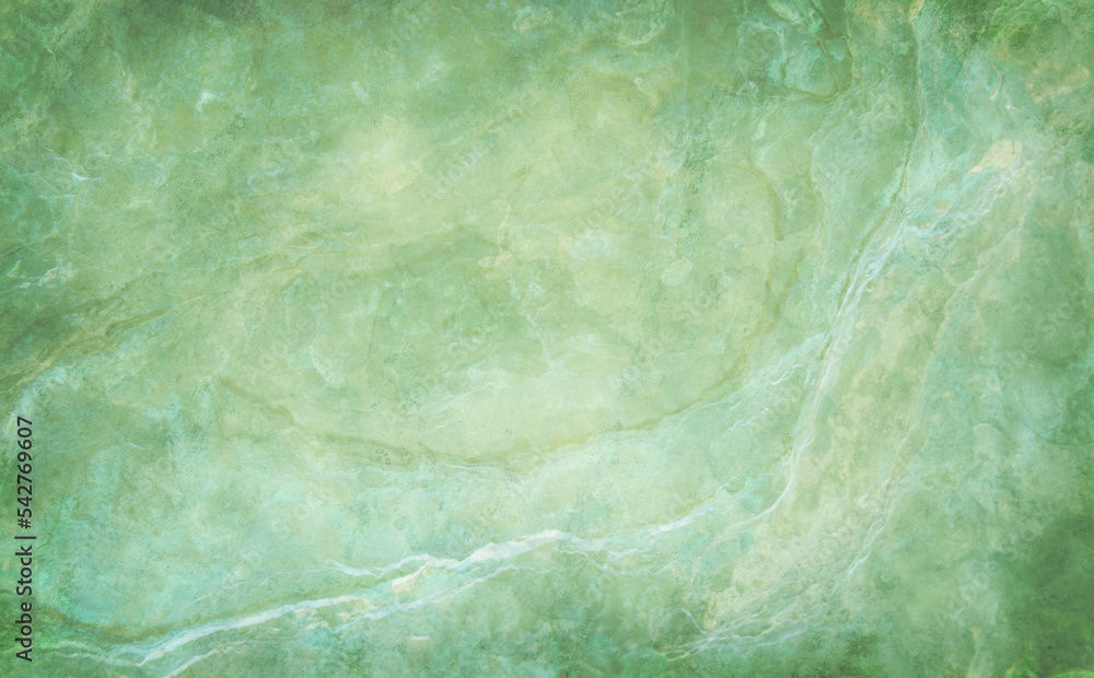 Light Christmas green background texture, stone or rock cracks and ...
