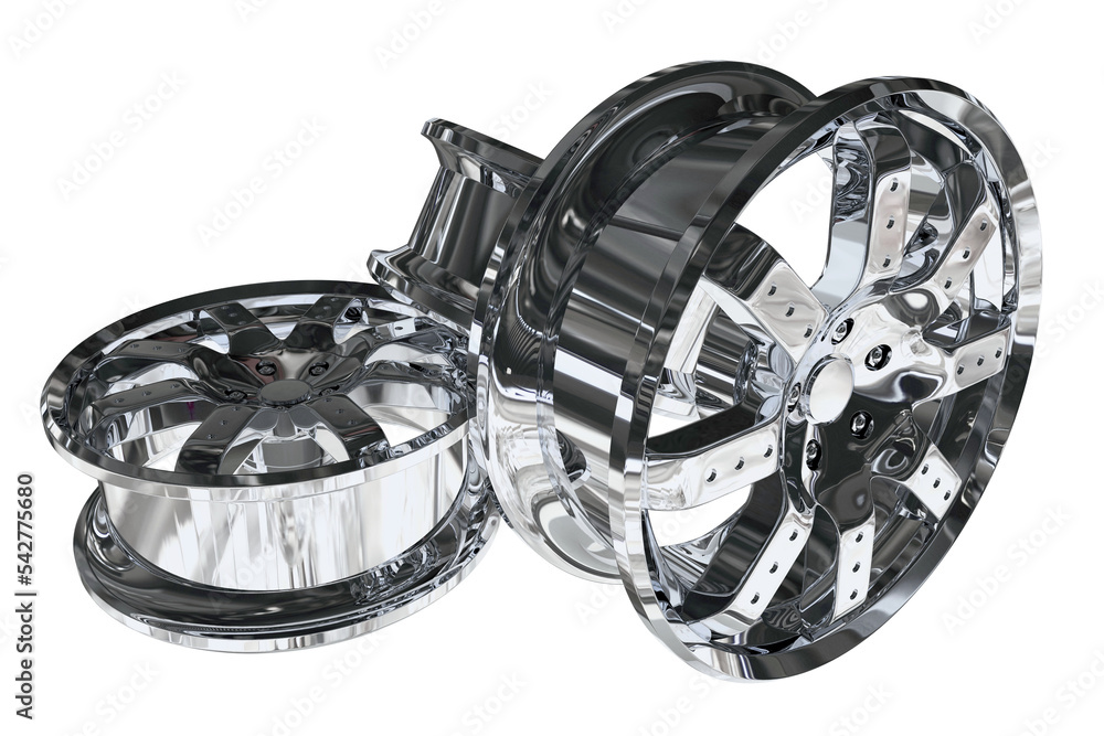 Silver PNG Wheels Stock Illustration | Adobe Stock