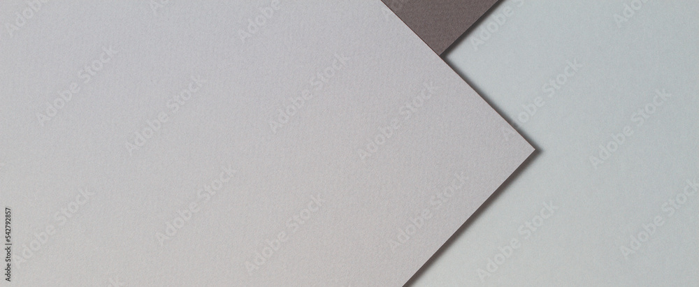 Abstract gray monochrome creative paper texture banner background ...