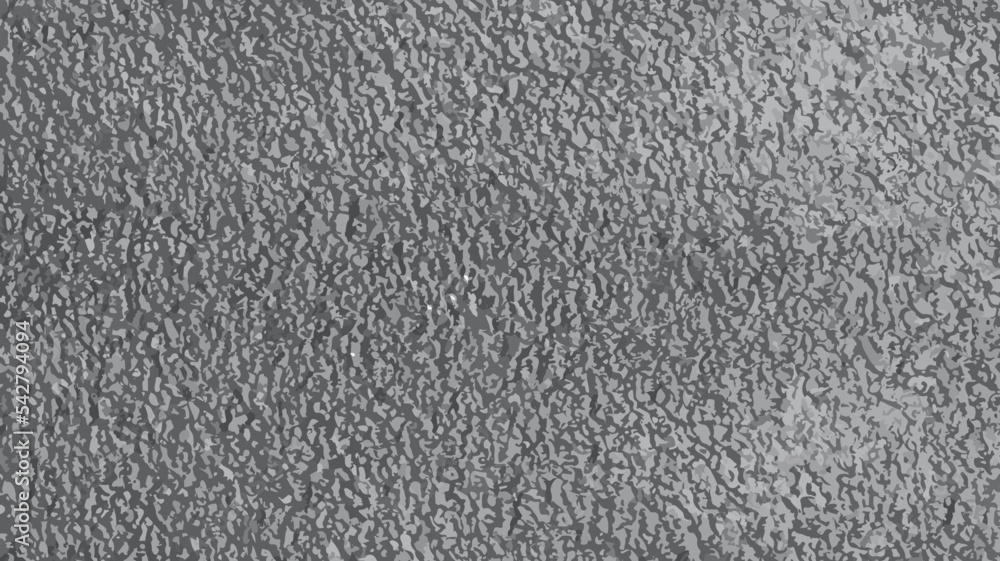 Vector gray plaster realistic texture. Dark grainy wall background ...