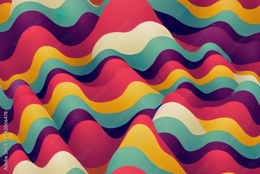 LGBT community. Seamless pattern with a group of people participating ...