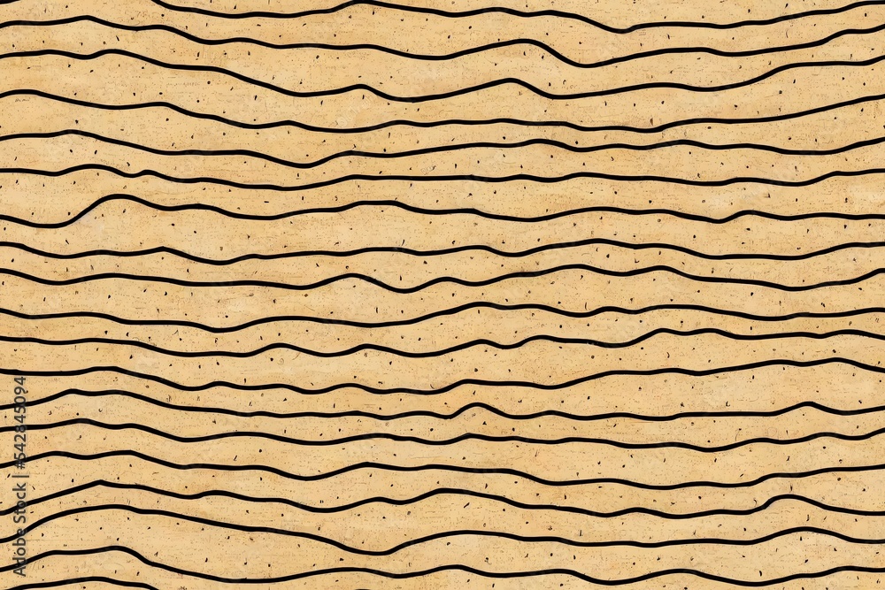 Seamless pattern on notebook sheet in a line with names of the parts of ...