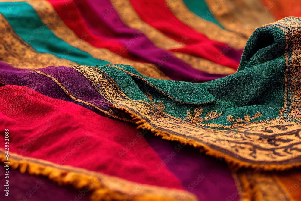 Kani work, is a type of Kashmir shawl originating from the Kanihama ...