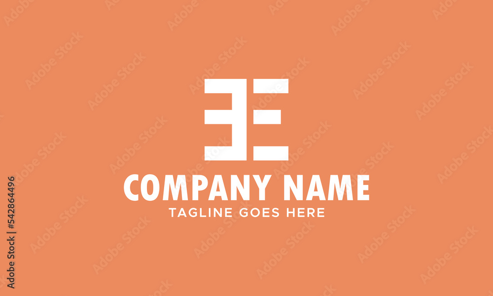 EE logo is a great logo for your company Stock Vector | Adobe Stock