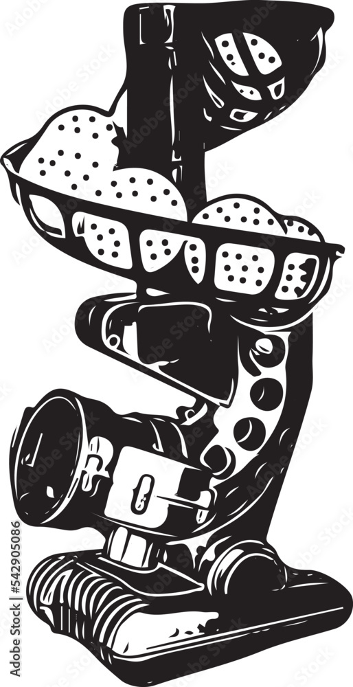 cricket equipment vector illustration, fast bowling cricket machine ...