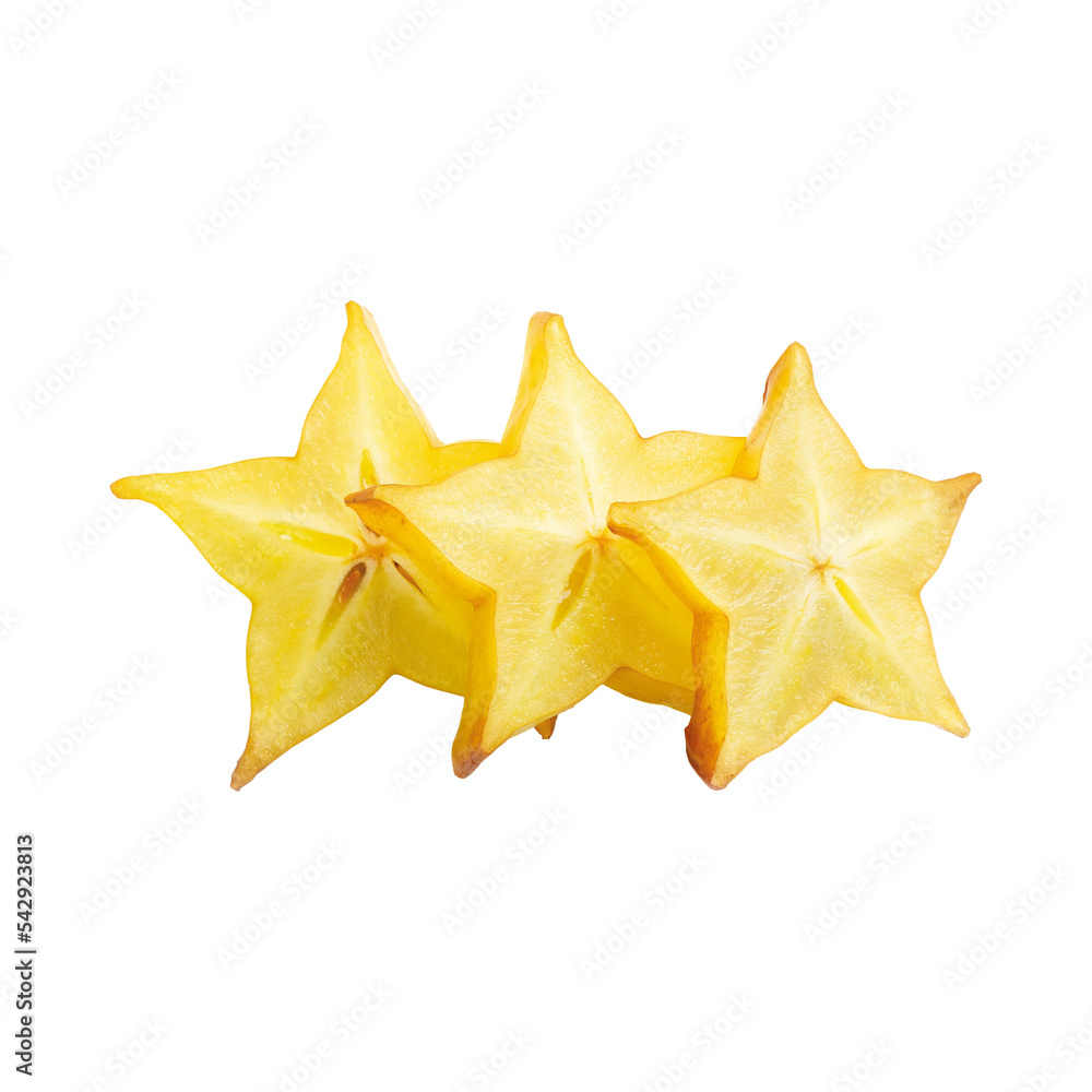 Star Fruit PNG Format With Transparent Background Stock Illustration ...